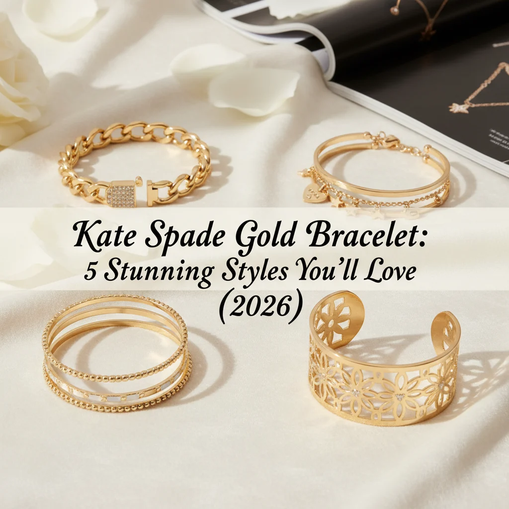 Kate Spade Gold Bracelet: 5 Stunning Styles You'll Love (2026) | Best ...